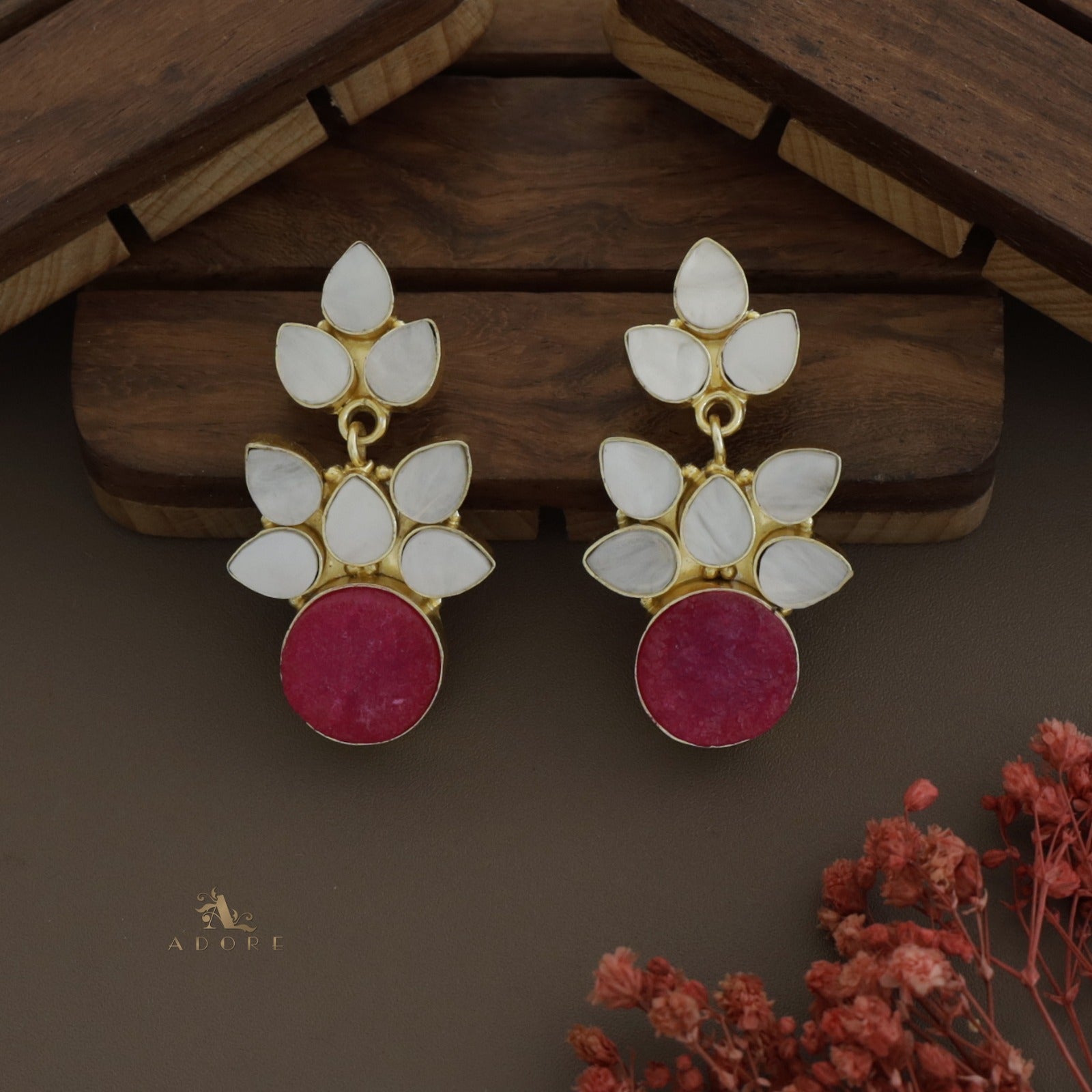 Druzy stone earrings store